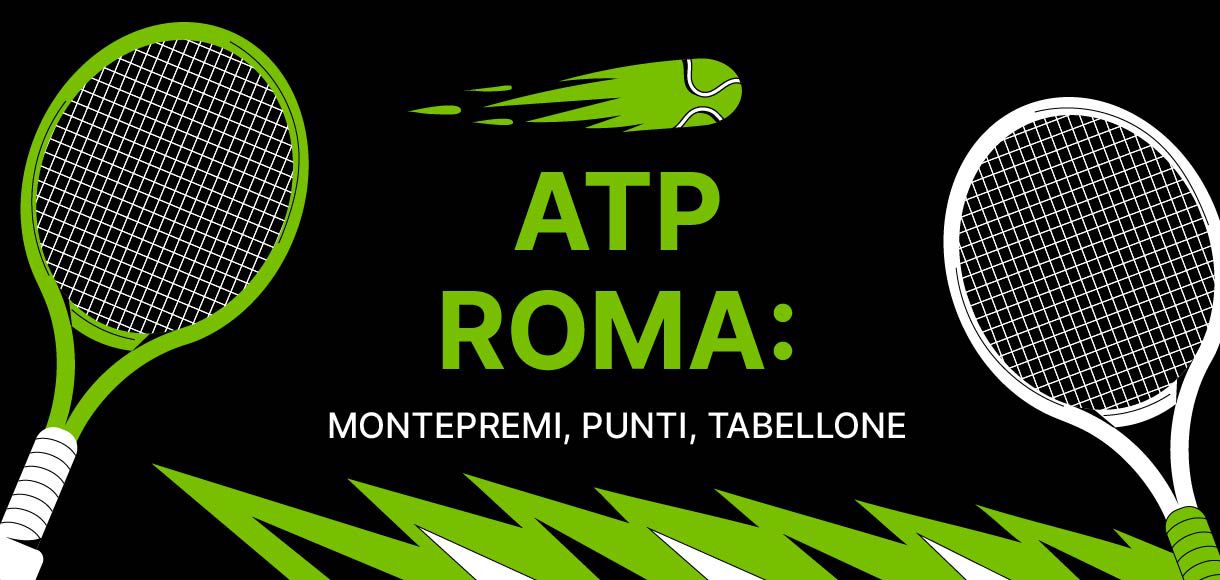 ATP Roma 2024: montepremi e punti del torneo