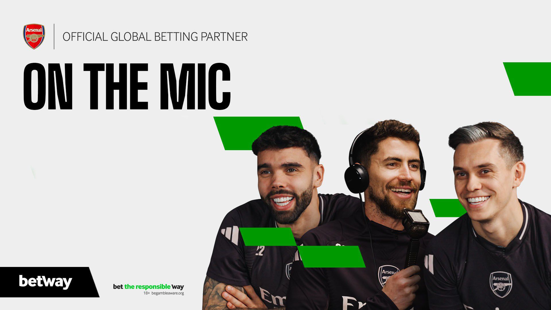 MIRA: 'On The Mic' con Raya, Trossard y Jorginho | Betway Insider